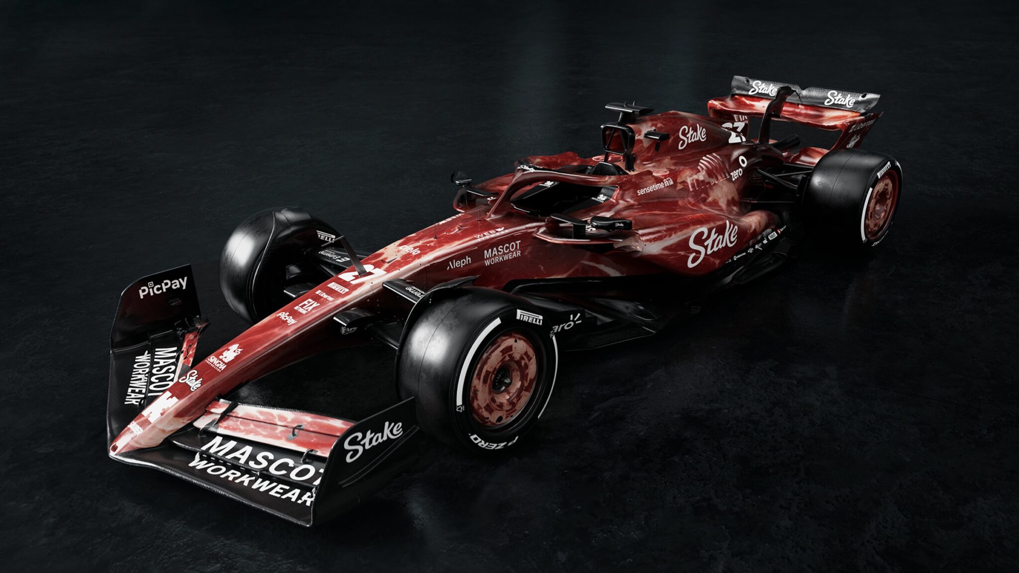 The Steak is High: Stake F1’s April Fools’ Livery Cooks Up a Storm ...